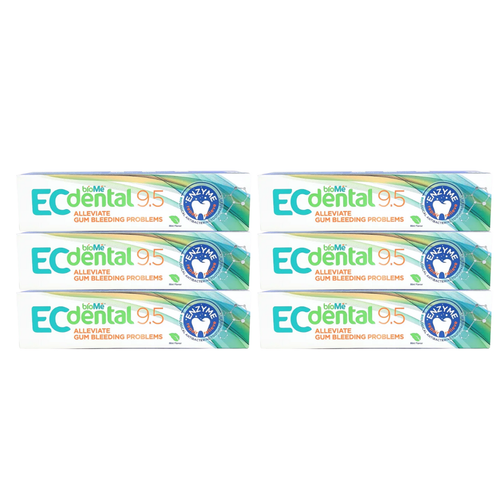 天然生物溶菌酶牙膏 (成人6枝裝，孕婦可用) – HSK GeneTech